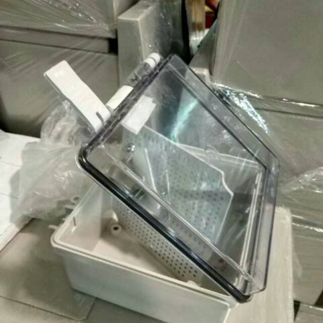 Jual JUNCTION BOX PVC 150 x 150 x 90 mm Tutup Transparan / susu 15x15 ...