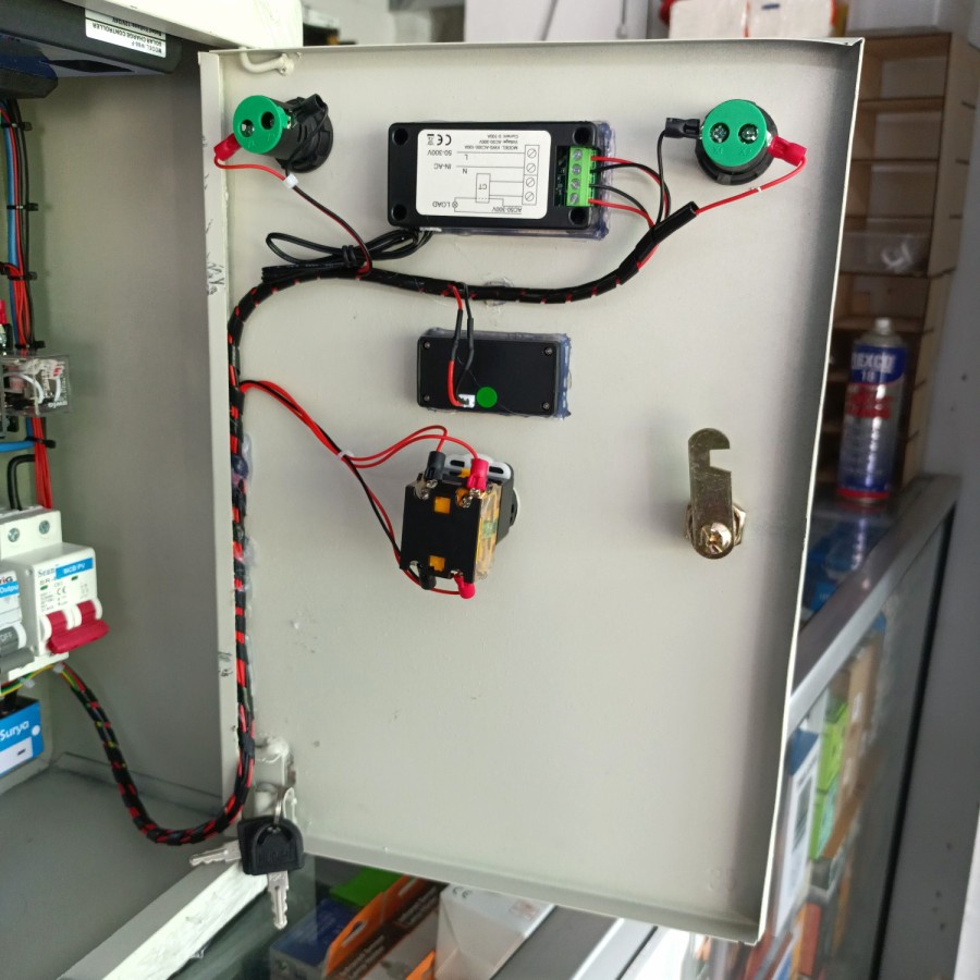 Jual paket box panel PLTS 2000w PSW ATS solar panel surya pure sine ...