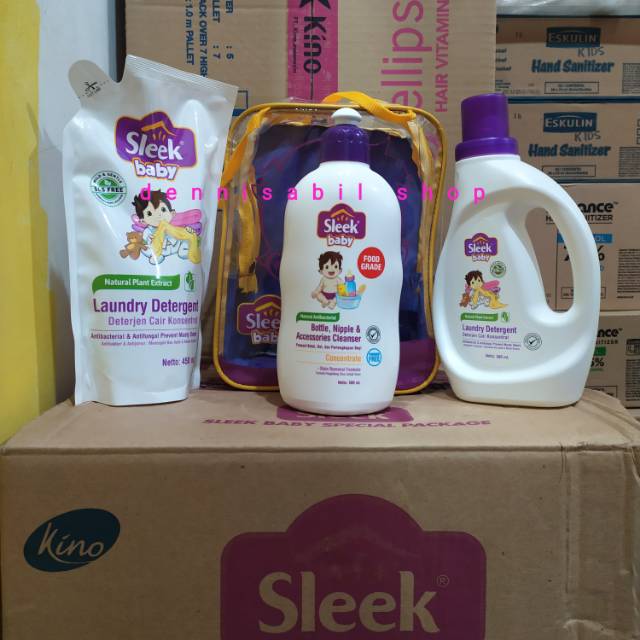 Jual Sleek Baby Special Package / Paket Hemat Sleek Ready Stock ...