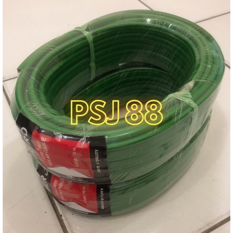 Jual Twin Kabel Solar Panel 2x2.5mm2 Dual Core 10M / Kabel PV 1 Roll ...
