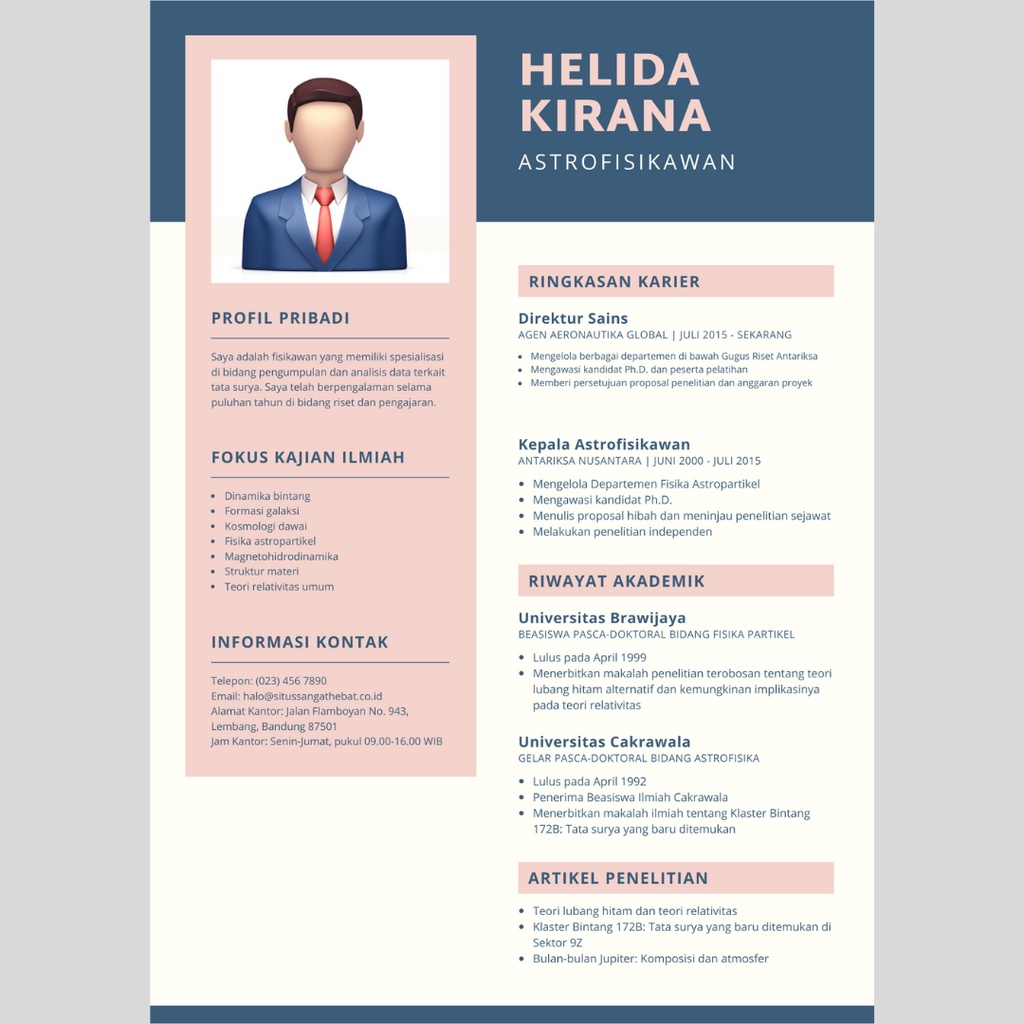 Jual Buat CV/Design CV/ATS Friendly/Curicullum Vitae/resume/desain ...
