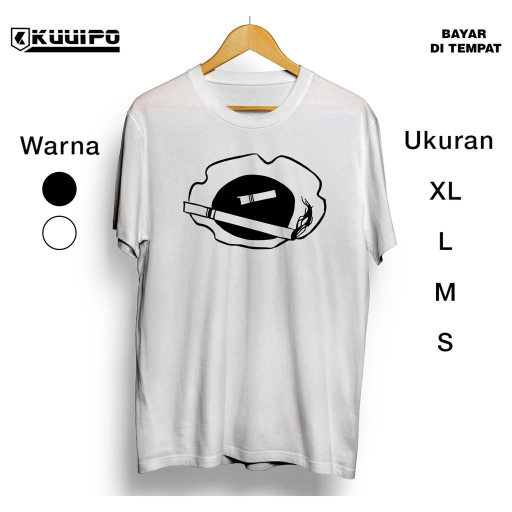Jual LOGO ROKOK ASBAK / baju cowok / kaos distro cowok santuy / pakaian ... Jual LOGO ROKOK ASBAK / baju cowok / kaos distro cowok santuy / pakaian ...