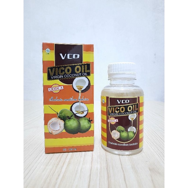 Jual VCO VICO OIL Virgin Coconut Oil 125ml ( Grade A ) / Meningkatkan ...