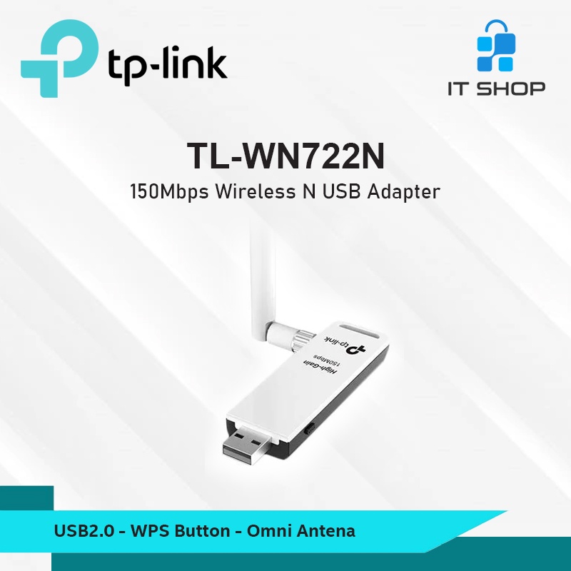 Jual TP-Link TPLINK TL-WN722N 150Mbps High Gain Wireless USB Adapter ...