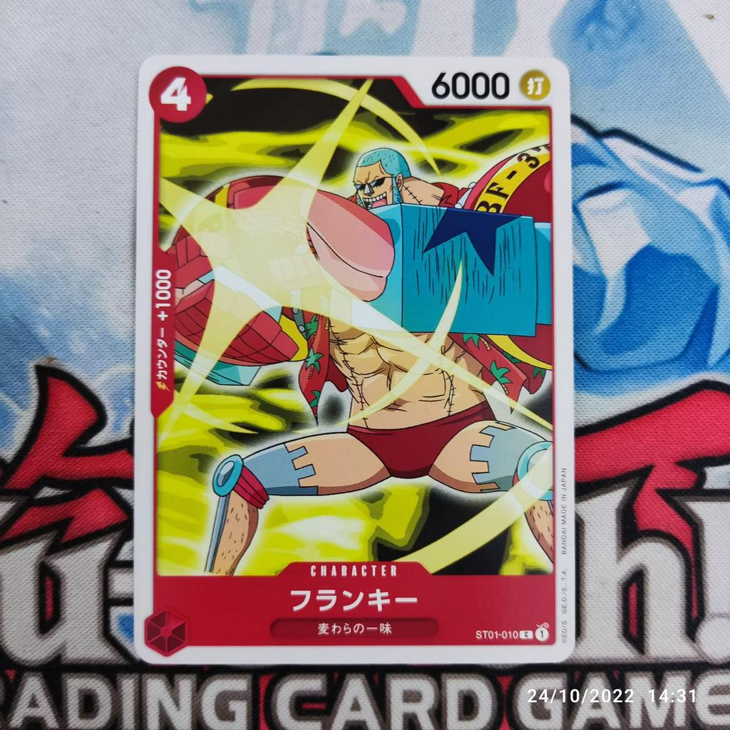 Jual one piece franky ST01-010 C original | Shopee Indonesia