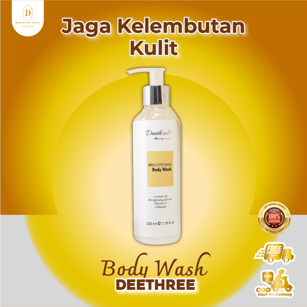 Jual Deethree Skincare Body Wash Sabun Mandi Perawatan Melembabkan dan Mencerahkan Badan Wanita ...