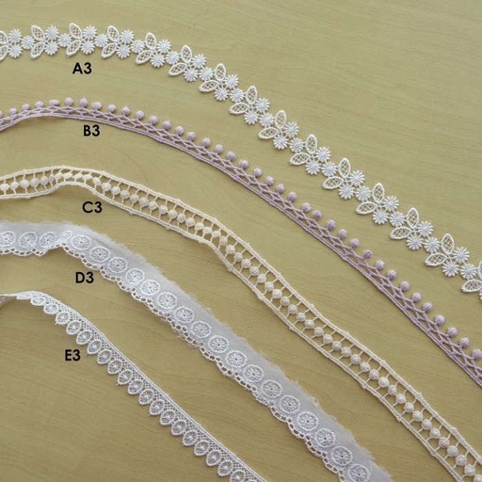 Jual Kain Renda / Renda Mix Premium 9 - U3 | Shopee Indonesia