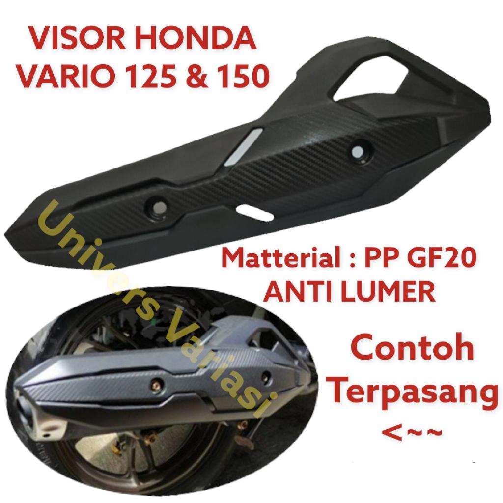Jual COVER KNALPOT VARIO 125 150 ORIGINAL MODEL AIR BLADE ANTI LUMER ...