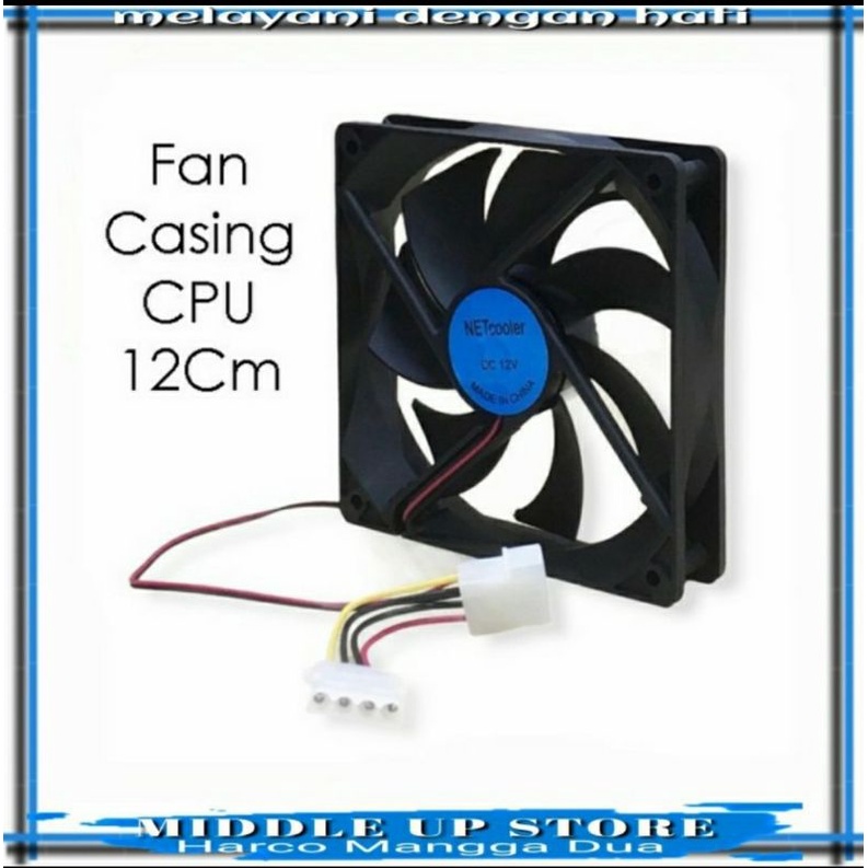Jual Fan Casing 12 cm hitam 12 volt | Shopee Indonesia