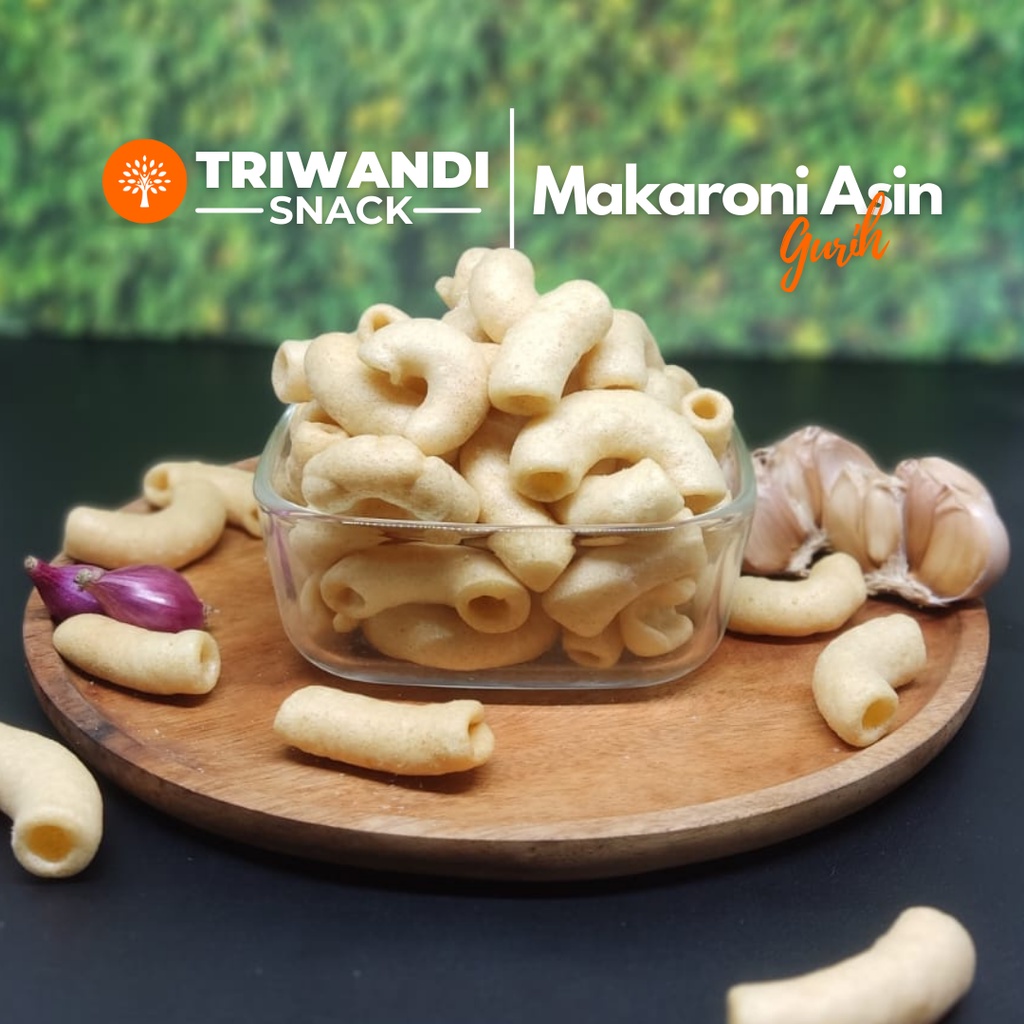 Jual Makaroni asin gurih makroni kemasan 100 - 250 gr TRIWANDI SNACK ...