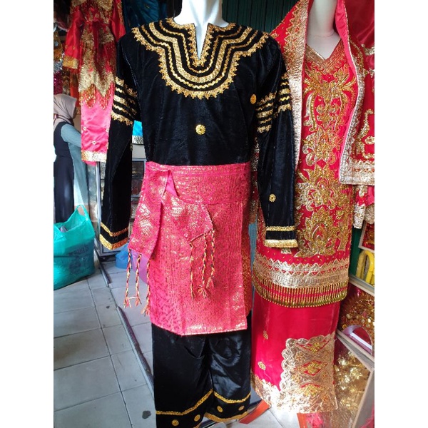 Jual Baju Koto Gadang polos non Bordiran, Baju Datuk, Baju Bundo ...