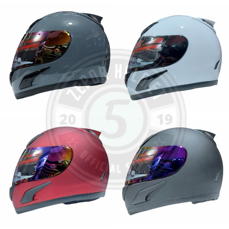 Jual Helm Full Face Murah Merk JPN Solid Series Original SNI Dewasa ...