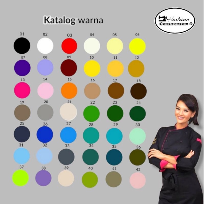 Jual Baju Masak Baju Koki baju chef Uniform chef profesional pria dan ...