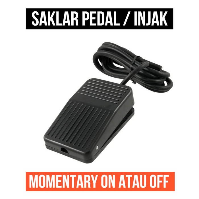 Jual Saklar Injak Switch Momentary Pedal 10A 250V AC Kaki | Shopee ...