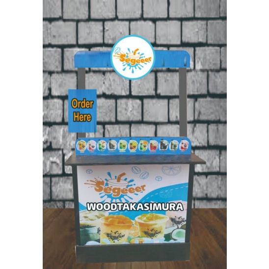 Jual booth portable / gerobak lipat / meja lipat / meja stand / event ...