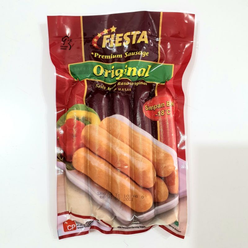 Jual Fiesta Original Sausage Sosis Ayam 300g | Shopee Indonesia