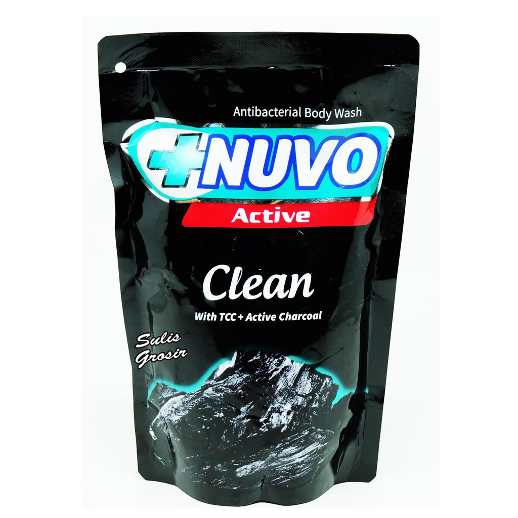Jual Nuvo Antibacterial Body Wash Sabun Mandi Cair Refill Pouch 250ml / 400ml | Shopee Indonesia