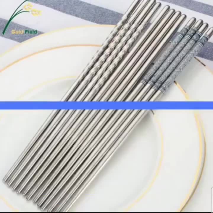 Jual Sumpit Stainless Steel Sepasang Sumpit Stainless Tahan Karat ...