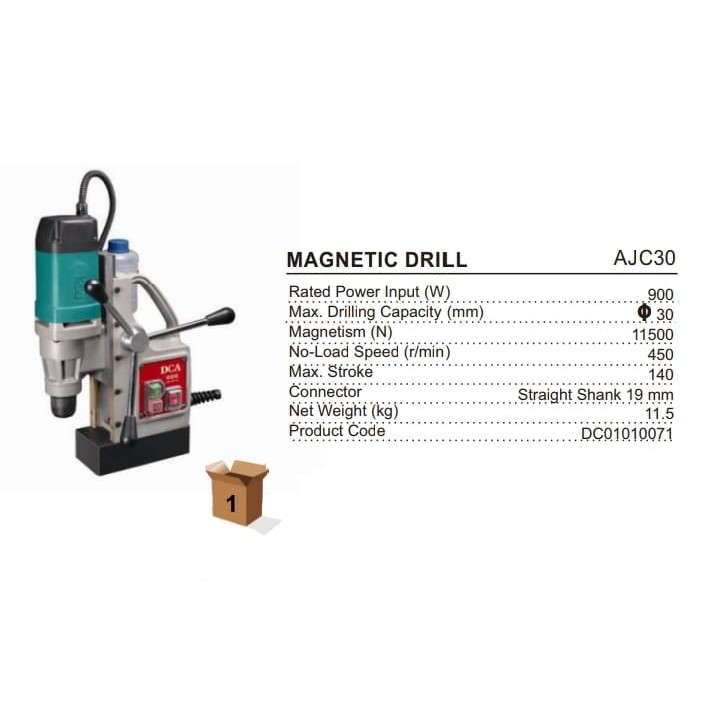Jual DCA AJC30 Mesin Bor Magnet Magnetic Drill | Shopee Indonesia
