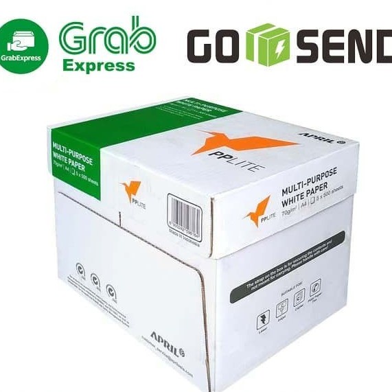 Jual PAPER LITE 75GR A4 G0SEND/GR4B INSTAN ONLY / PPLITE | Shopee Indonesia
