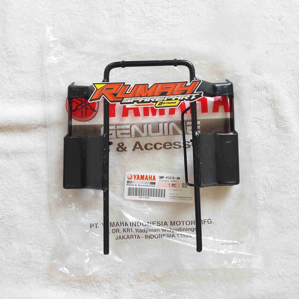 Jual BESI BREKET TIANG LAMPU DEPAN OVAL TENGAH RX KING NEW ORIGINAL ...