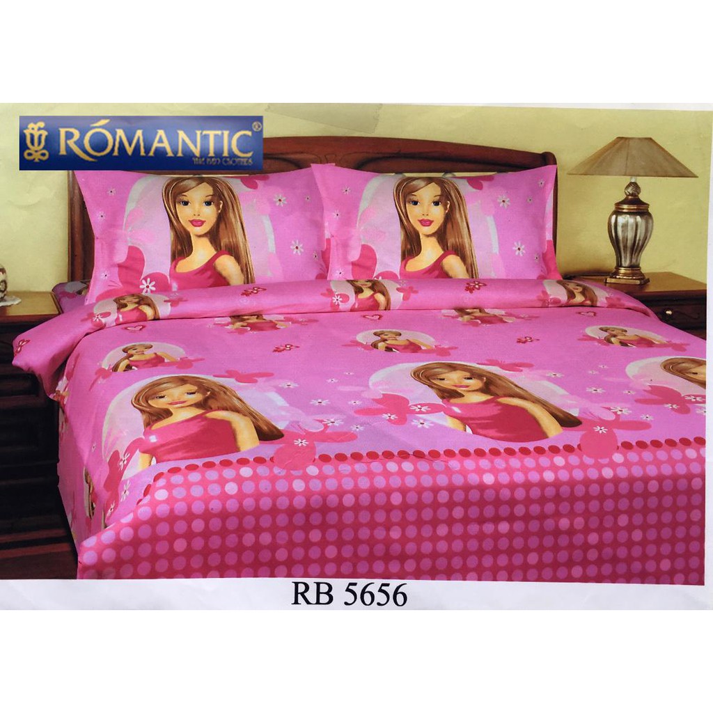 Jual Bedcover Sprei set Abstrak Minimalis BARBIE Barbi berbi Sprei ANAK ...