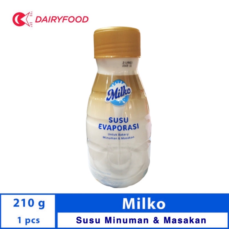 Jual Susu Milko Evaporasi GOLD 210gr | Shopee Indonesia