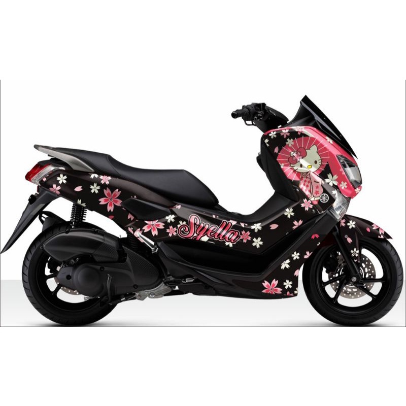 Jual sticker decal full body variasi yamaha nmax old motip hello kitty ...