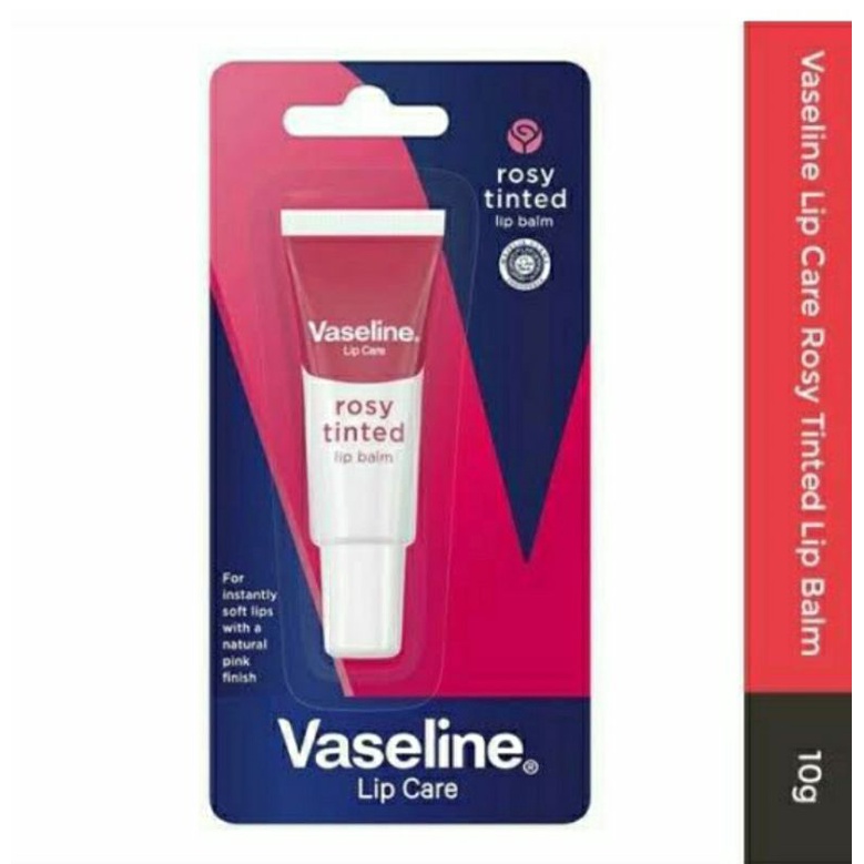 Jual VASELINE LIP CARE ROSY/ORIGINAL TINTED LIP BALM 10GRAM | Shopee Indonesia