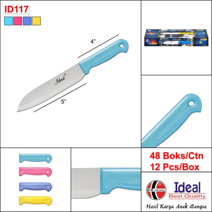Jual Dijual Pisau Cook Id117 D-R Original Bagus | Shopee Indonesia
