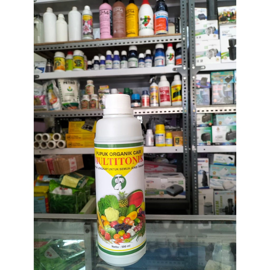 Jual Pupuk Organik Cair Multitonik Semua jenis Tanaman 500 ml | Shopee ...