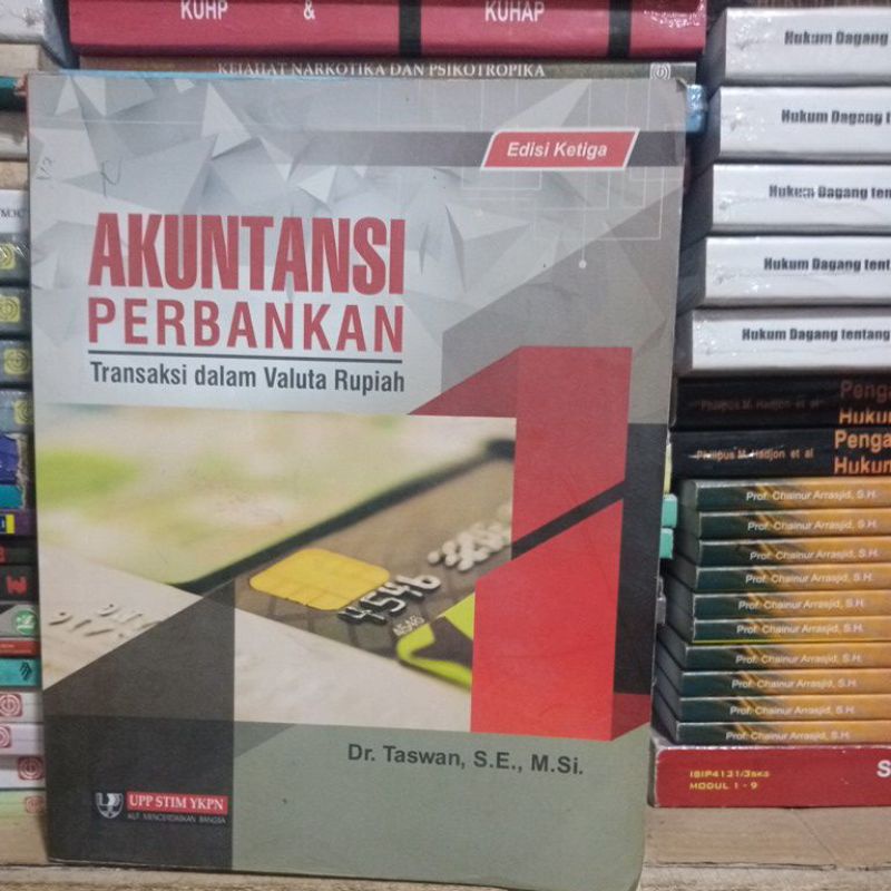 Jual AKUNTANSI PERBANKAN BY DR TASWAN | Shopee Indonesia