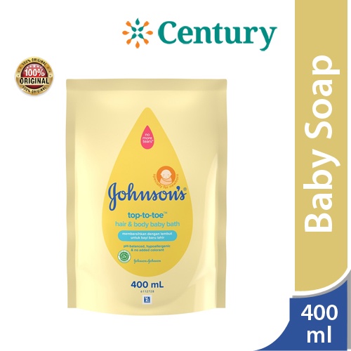 Jual J&J Baby Milk Bath / Bath No More Tears / Top To Toe / Hair&Body ...