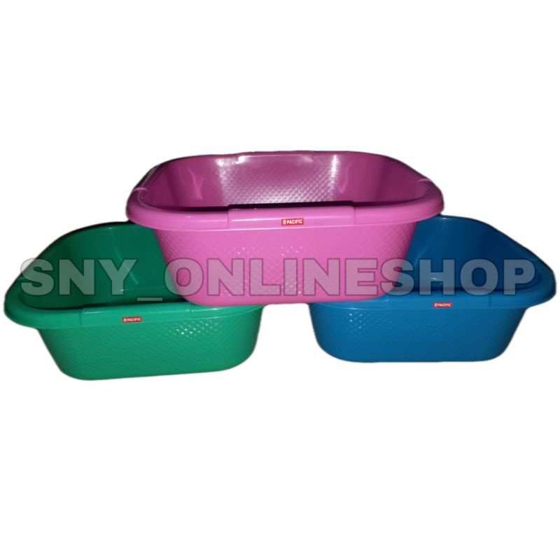 Jual Baskom Segi / Baskom Plastik / Baskom Besar / Baskom 40cm Pacific ...