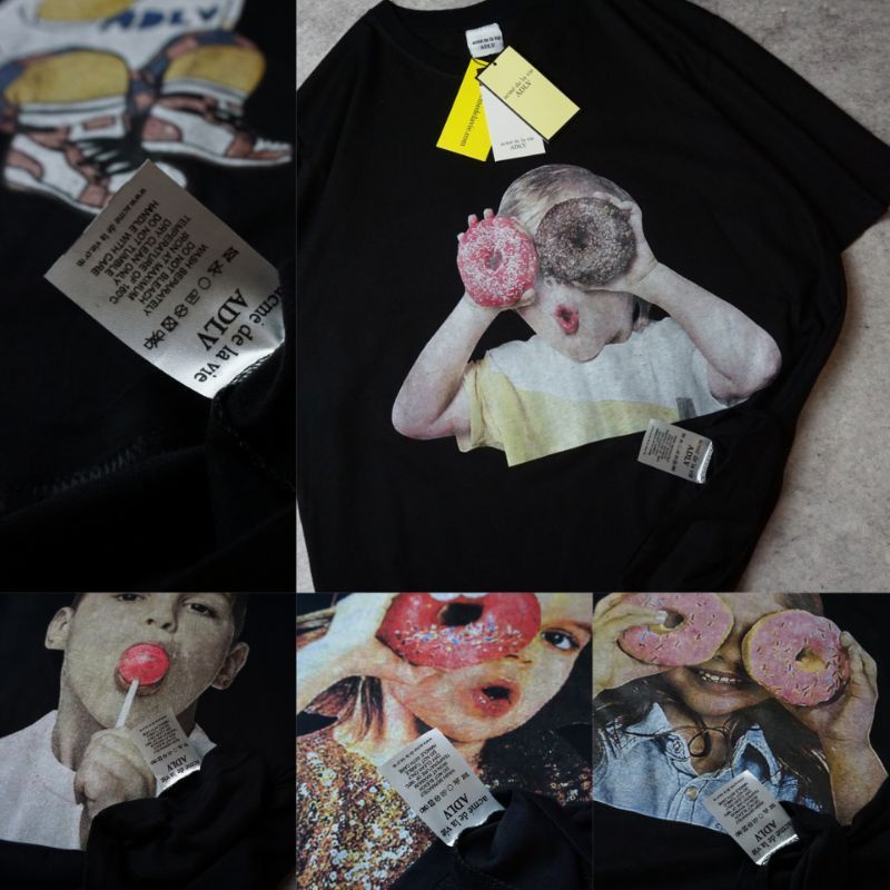 Jual TSHIRT KAOS ADLV FULL TAG LABEL SIZE NORMAL DAN OVER SIZE | Shopee ...