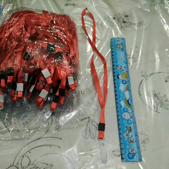 Jual Perlengkapan ATK kantor tali kalung leher name tag id card kartu ...