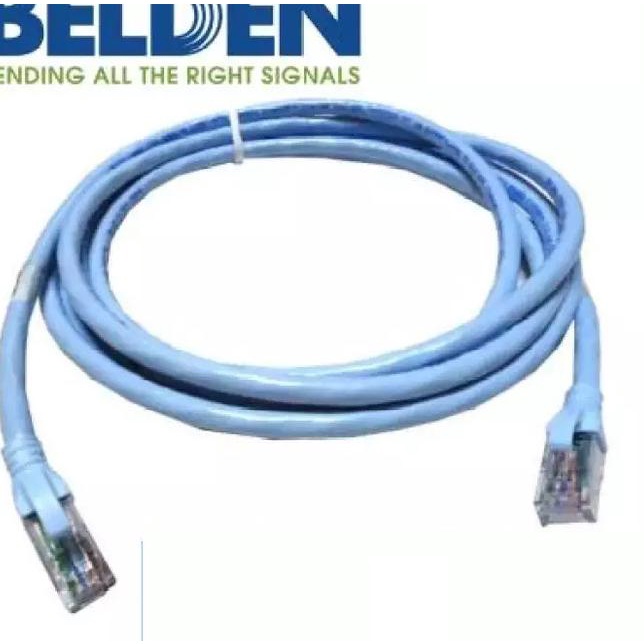 Jual KABEL BELDEN PATCH CORD CAT6 UTP 1M BLUE C6P9106001M BANDUNG | Shopee Indonesia