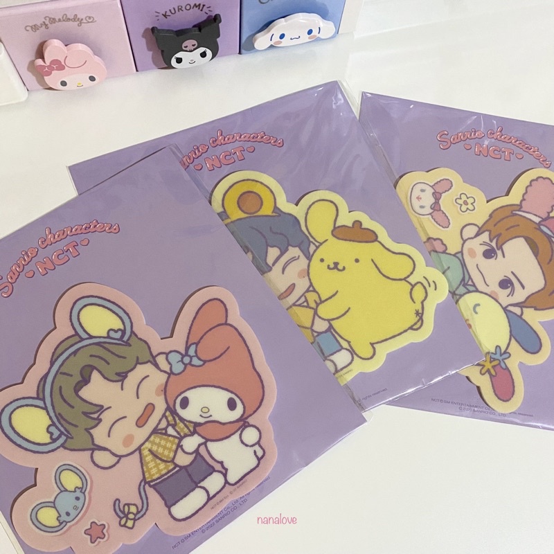 Jual Mouse Pad NCT X SANRIO Official Ready Stock Mark Jaehyun Jaemin ...