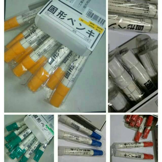 Jual SAKURA STEEL SOLID MARKER ( spidol sakura penanda besi ) | Shopee ...