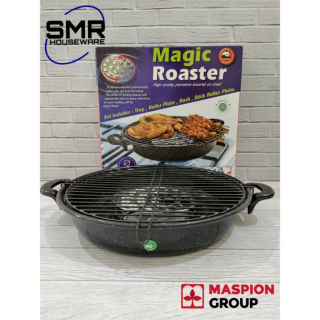 Jual ALAT PANGGANGAN MASPION MAGIC ROASTER 34 CM GRILLER | BAKARAN ...