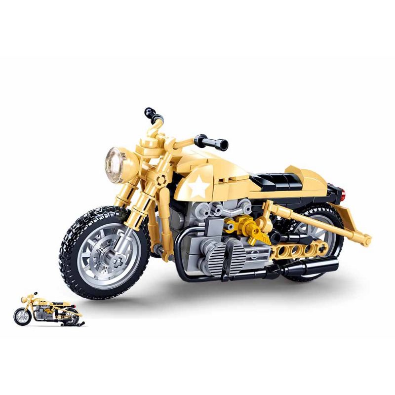 Jual Sluban Motor Klasik Retro motorcycle B0958 - B0959 - Sluban Model ...