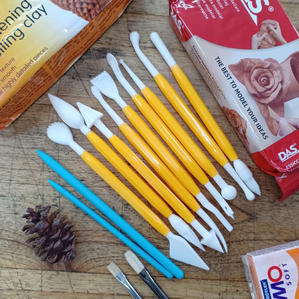 Jual CLAY KNIFE PLASTIK / ALAT CLAY / ALAT TANAH LIAT | Shopee Indonesia