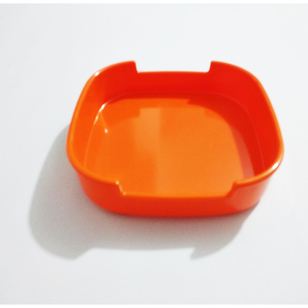 Jual PIRING SHABU P9706 piring MELAMIN Shabu Kotak Susun 6 inch ORANGE ...