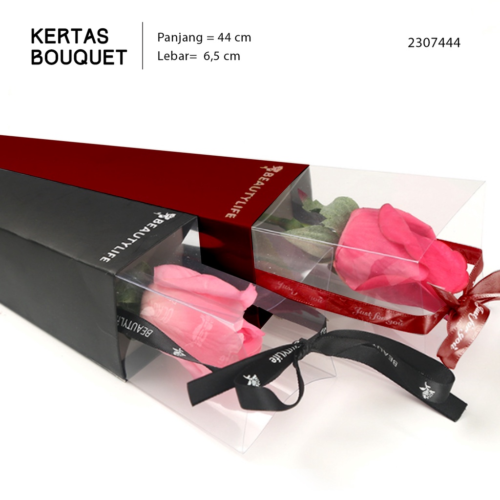 Jual Kotak Bunga Mawar / Box Bunga Rose / Kertas Buket / Bouquet / Flower Gift Box (2307444 ...
