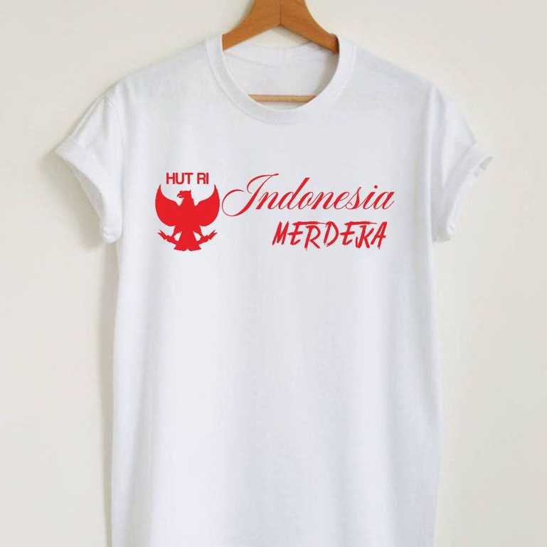 Jual Kaos Kemerdekaan Indonesia HUT RI GARUDA / KAOS AGUSTUSAN | Shopee Indonesia
