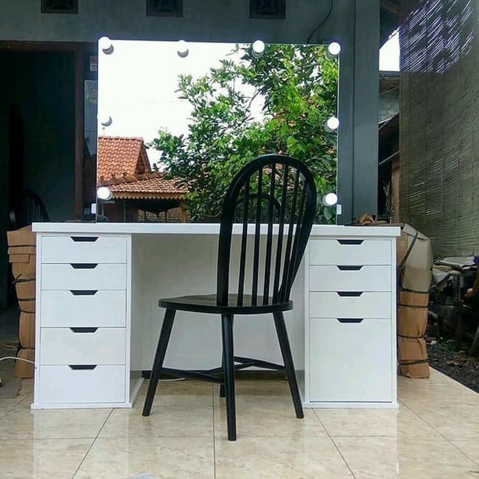 Jual meja rias meja make up meja rias salon meja laci mejariaslampu ...