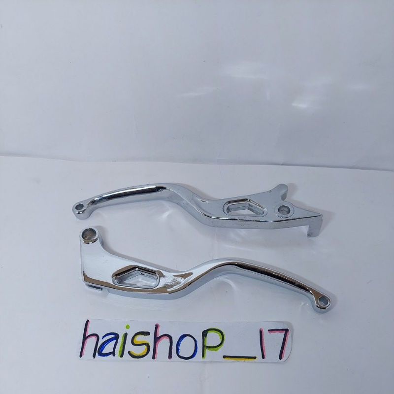 Jual HANDEL TIGER CHROME KANAN KIRI (Harga sepasang 2 biji) | Shopee ...