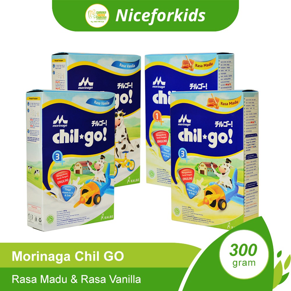 Jual Susu Chil Go Powder 270gr Morinaga Susu Pertumbuhan Anak Chilgo bubuk 1+ 3+ 270gr Gram ...