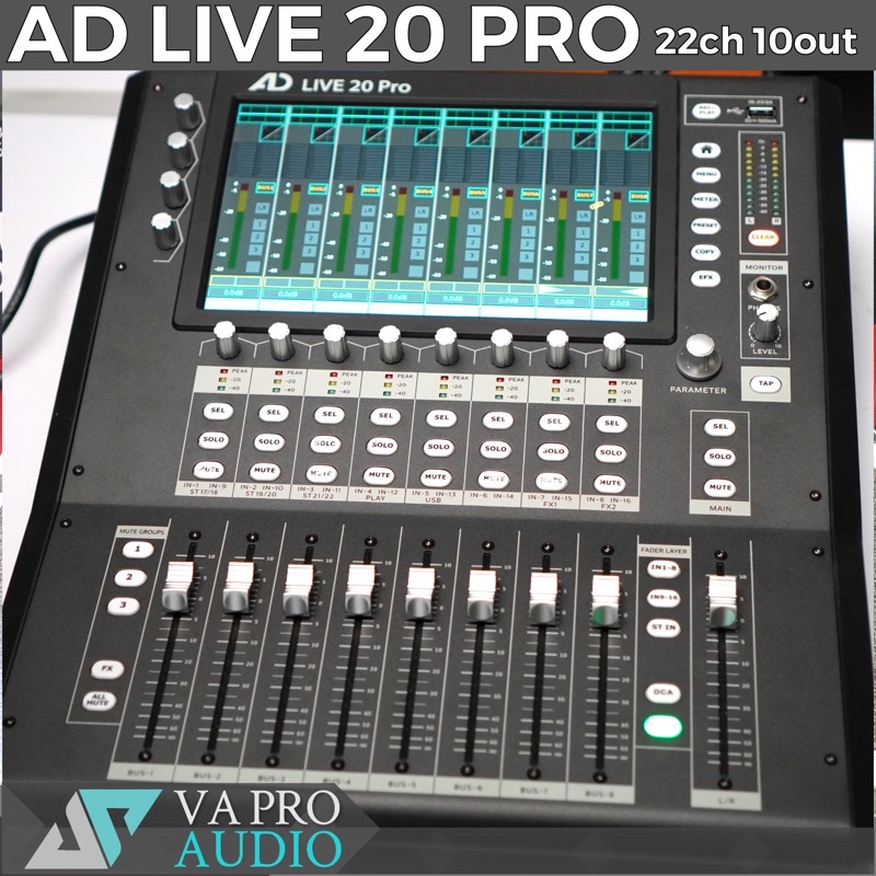Jual mixer digital ad live 20 pro | ad20pro 20in 8out | Shopee Indonesia