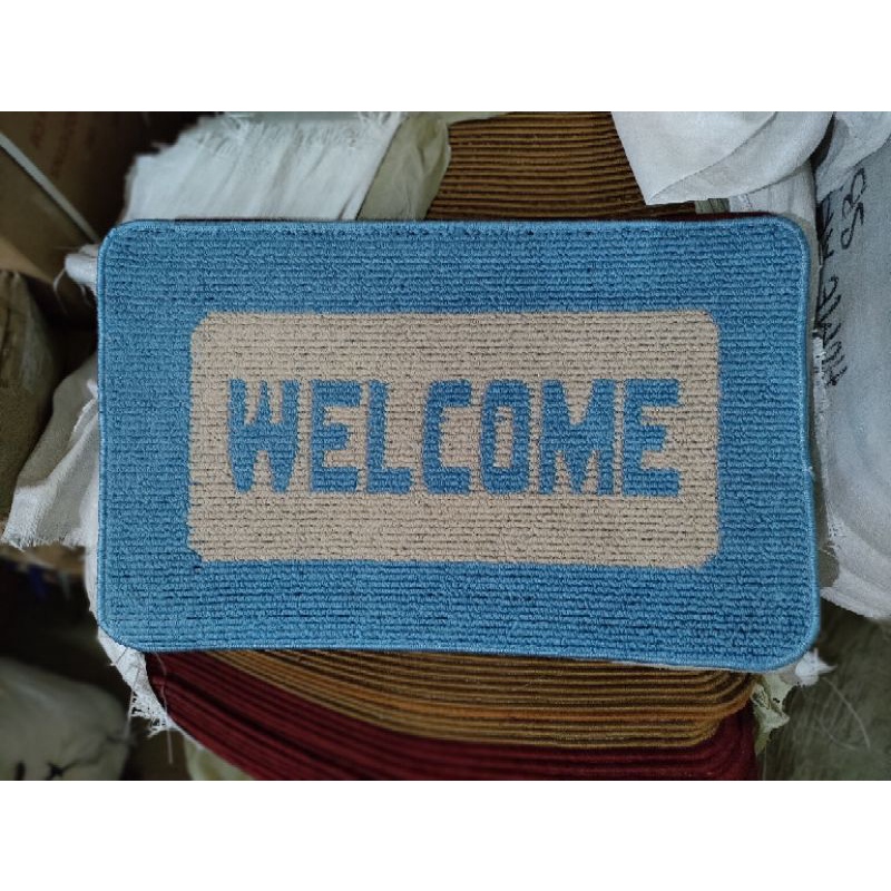Jual Keset Welcome Jumbo - 50x75 - Model Serabut Karpet | Shopee Indonesia